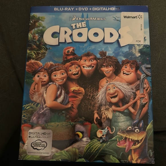 Media | The Croods Bluray Disc Dvd Digital Copy | Poshmark